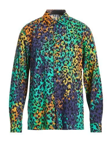 Just Cavalli Shirt Size Cotton, Viscose - Green