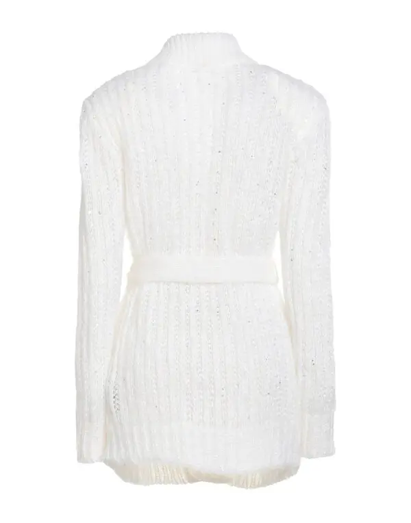 Balmain Wool Blend Cardigan With Appliqués