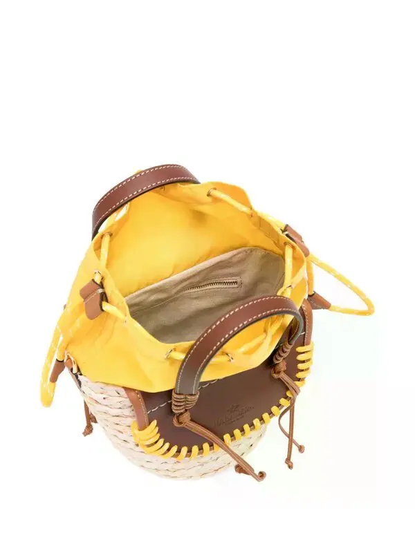CUBA LAB Habanera Contrast-trim Bucket Bag