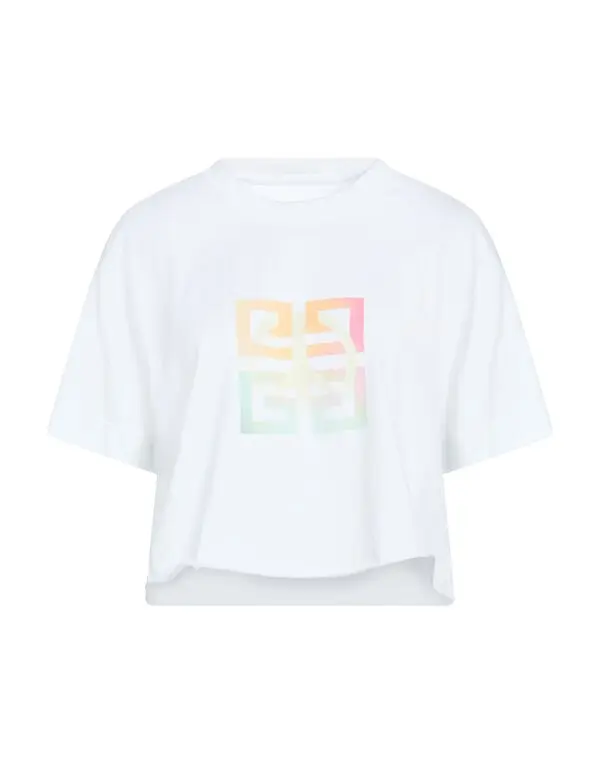 Givenchy Cotton Jersey Crop T-shirt