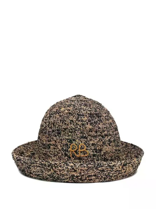 Ruslan Baginskiy Logo Appliqué Hat - Black