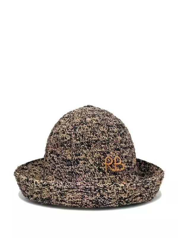 Ruslan Baginskiy Logo Appliqué Hat - Black
