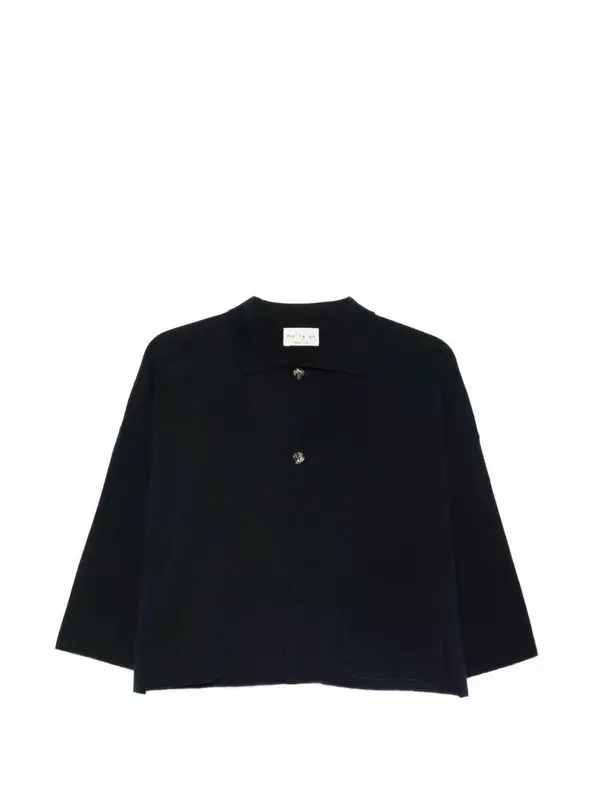 MA'RY'YA Button Patch-pocket Cardigan