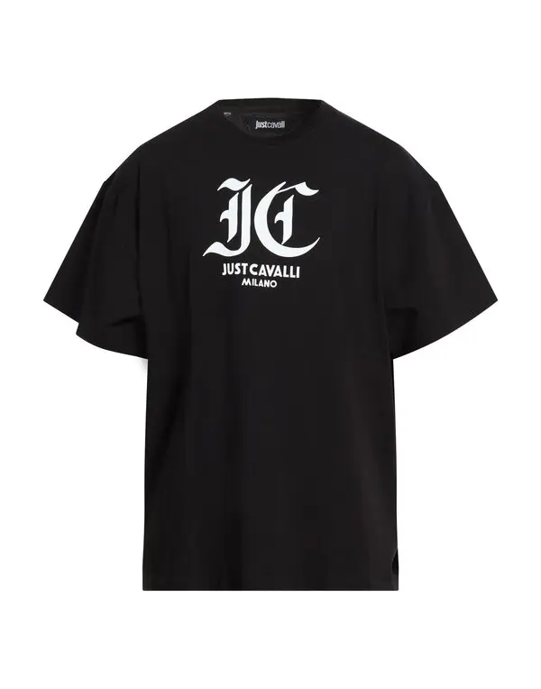 Just Cavalli T-shirt Size Cotton - Black