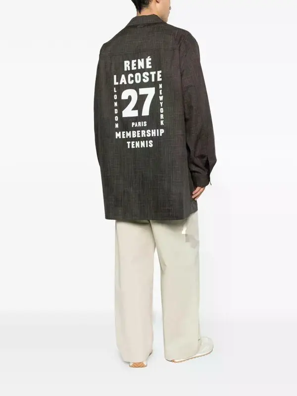 Lacoste Button-up Coat