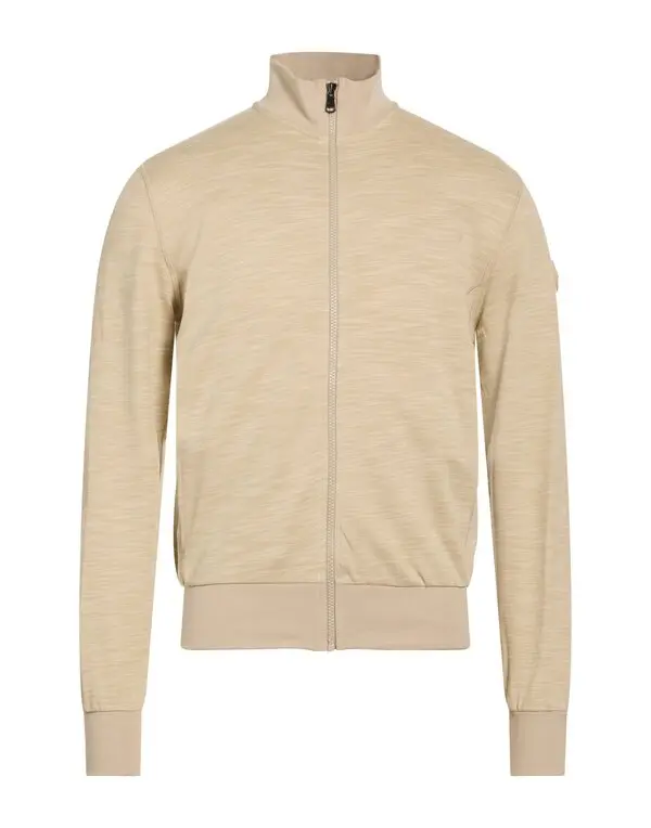COLMAR Cotton-blend French Terry Sweatshirt - Beige