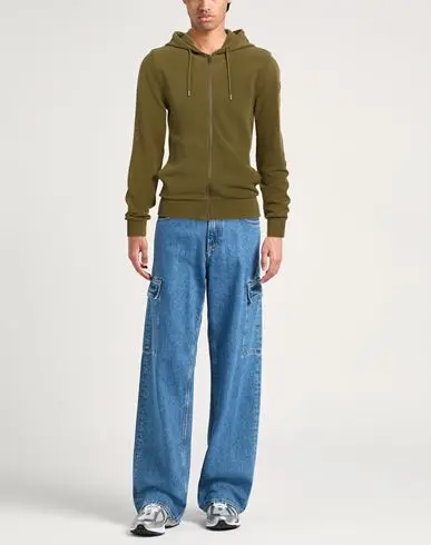 COLMAR Cotton Blend Hooded Zip-up Sweatshirt