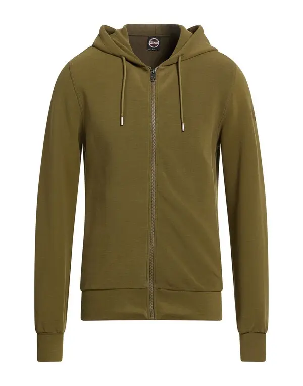 COLMAR Cotton Blend Hooded Zip-up Sweatshirt