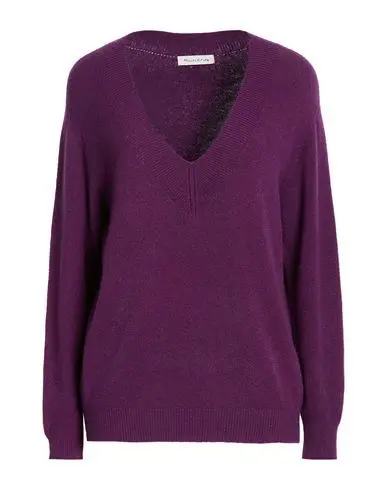 MANILA GRACE Sweater In Viscose, Polyester, And Polyamide - Purple