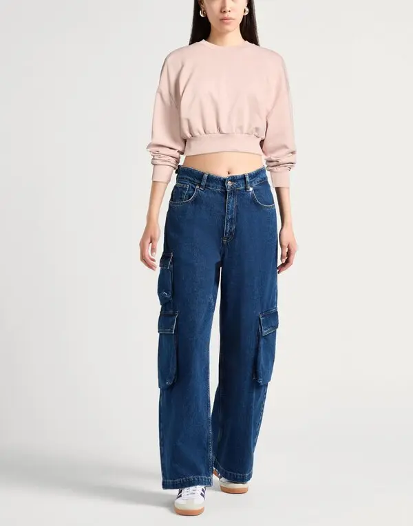 COLMAR Solid Crewneck Sweatshirt - Pink
