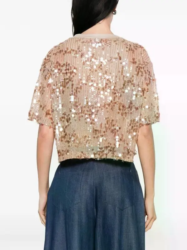 Imperial Sequin-embellished T-shirt