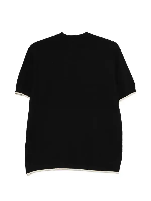 Emporio Armani Contrast-trim T-shirt