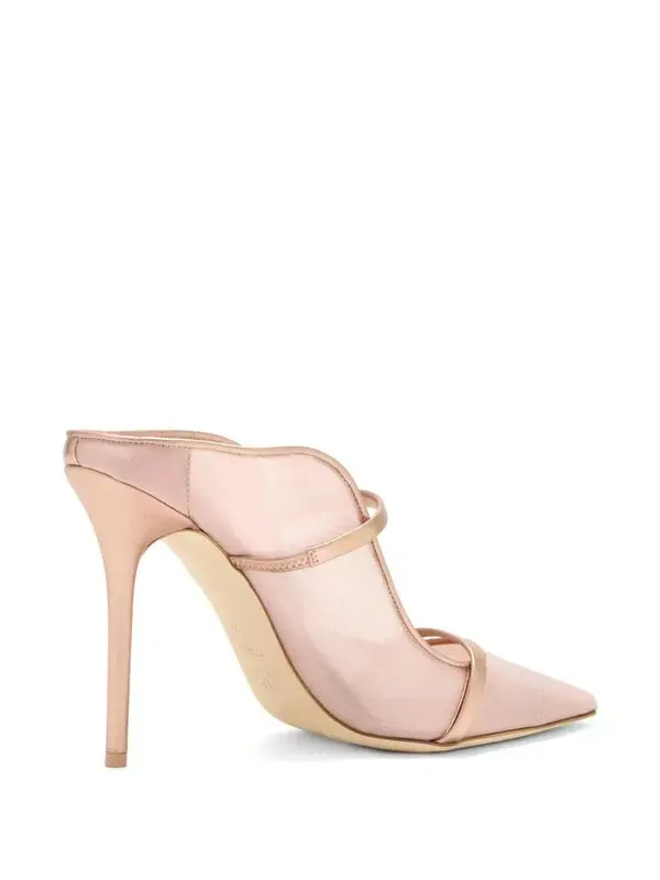MALONE SOULIERS Maureen Strappy Mules - Pink