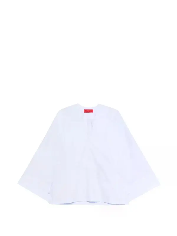 THELATEST V-neck Blouse - Blue