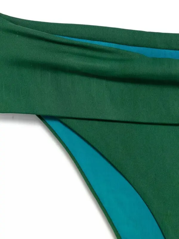 FISICO Tie-fastening Two-piece Bikini Set - Green