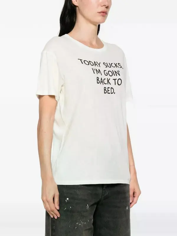 R13 Printed T-shirt - Neutrals