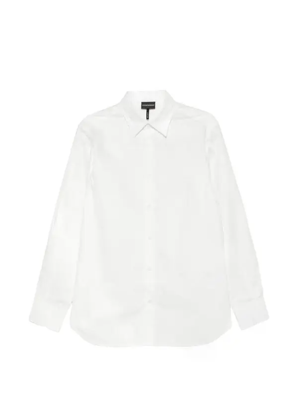 Emporio Armani Long-sleeved Shirt - White
