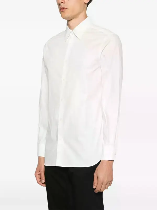 Emporio Armani Long-sleeved Shirt - White