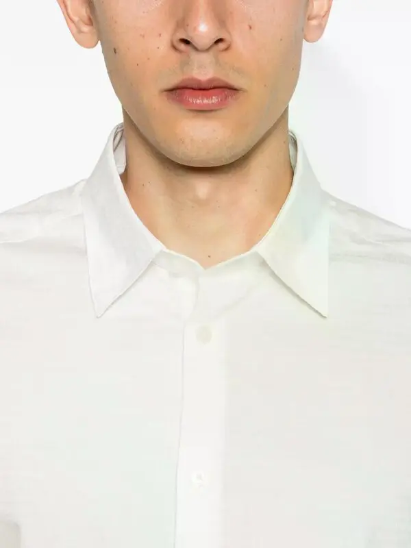 Emporio Armani Long-sleeved Shirt - White
