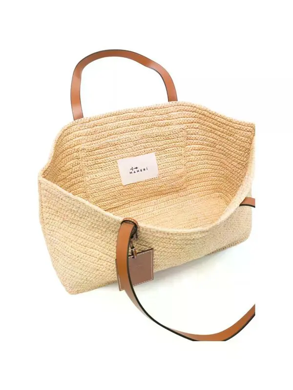Manebí Tag Shoulder Bag - Neutrals