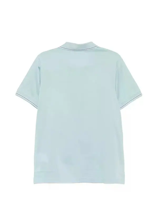 Karl Lagerfeld Striped-collar T-shirt