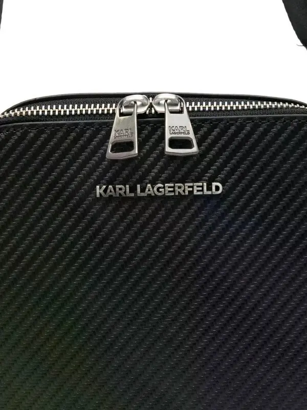 Karl Lagerfeld Logo Messenger Bag