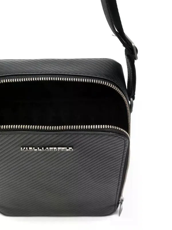 Karl Lagerfeld Logo Messenger Bag