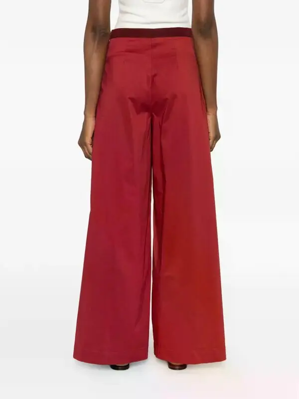 Liviana Conti Palazzo Trousers - Red