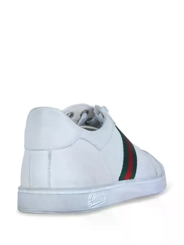 Gucci Lace-up Sneakers - White