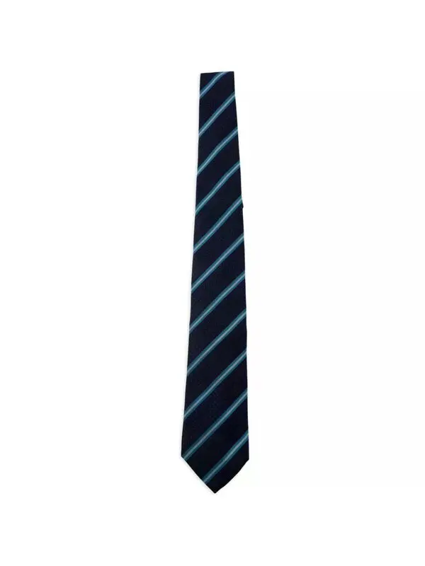 Etro Silk Neck Tie - Blue