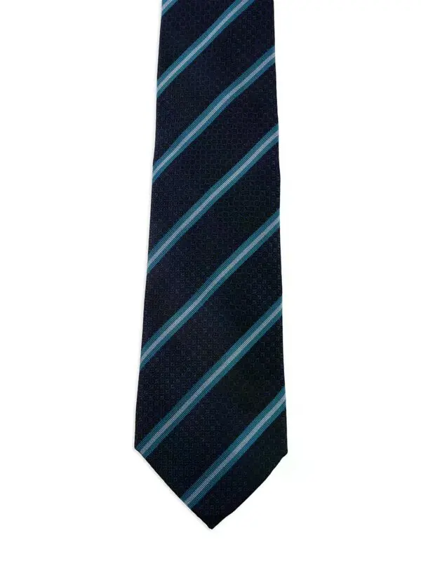 Etro Silk Neck Tie - Blue
