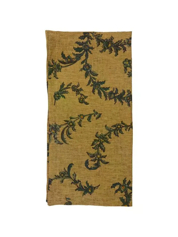 THE HOUSE OF LYRIA Printed Tablecloth - Brown