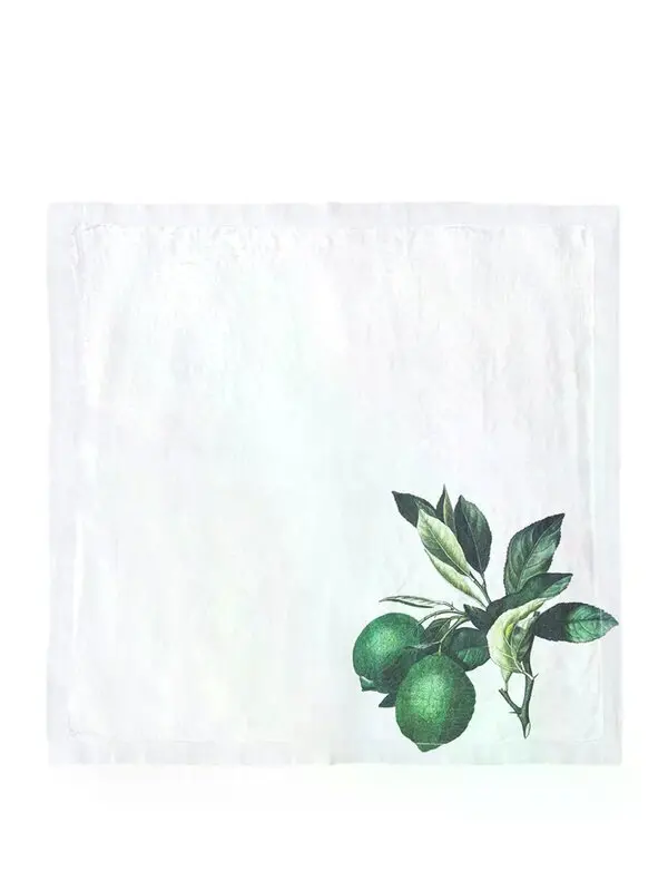 LINORICCI Citrus-print Napkins