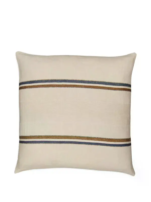 LIBECO Stripe Auburn Pillow Cover - Neutrals