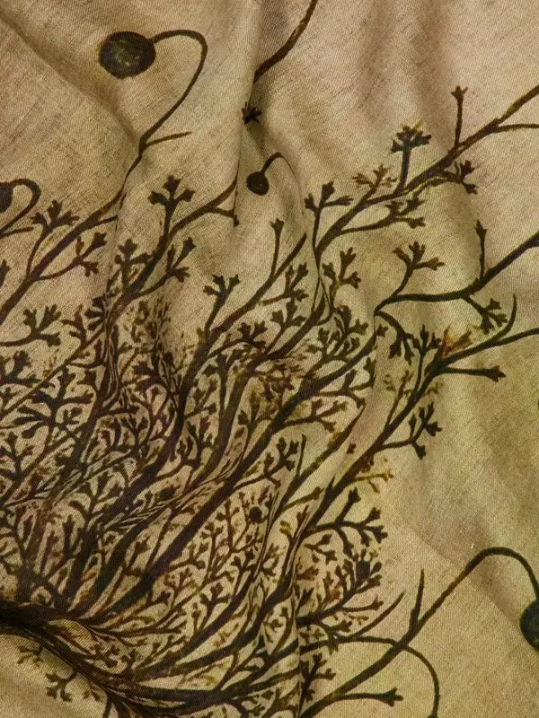 THE HOUSE OF LYRIA Patterned Sollievo Linen Tablecloth