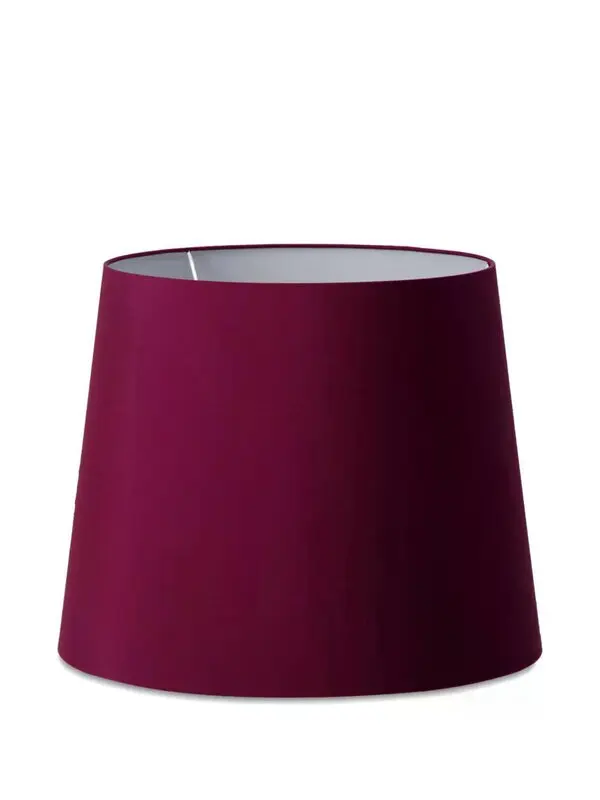 HOUSE OF CAPRICORN Luso Bordeaux Large Silk Lampshade - Red