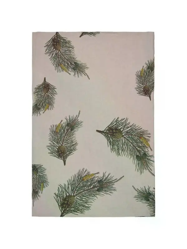 LINORICCI Pine-print Tablecloth