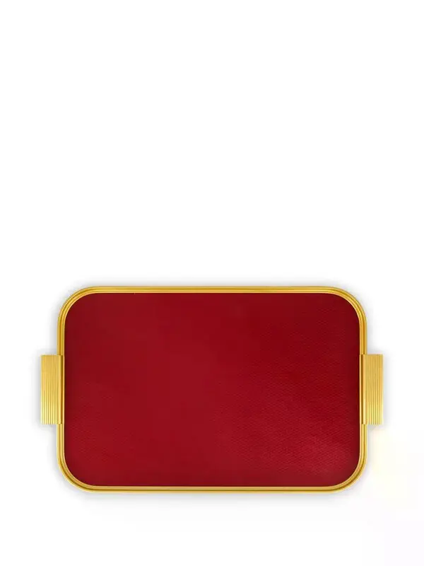 KAYMET Diamond Handled Tray - Red