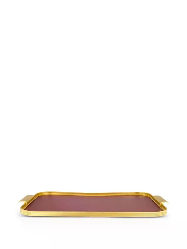 KAYMET Diamond Handled Tray
