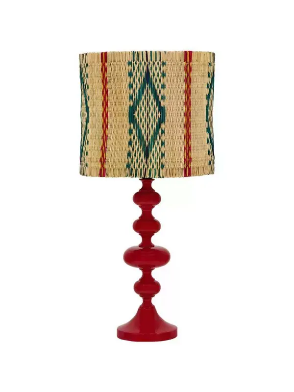 HOUSE OF CAPRICORN Foz Ceramic Lamp Base - Red