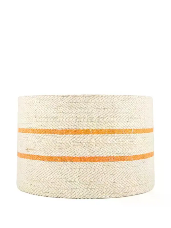 PAULA Striped Lampshade - Neutrals
