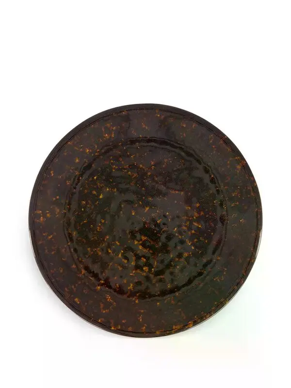 HOUSE OF CAPRICORN Tortoiseshell Plate - Brown
