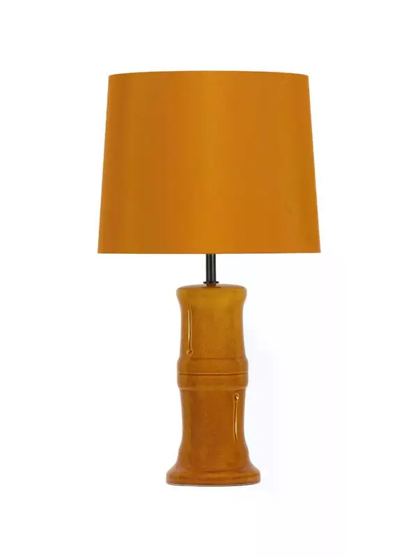 HOUSE OF CAPRICORN Bambu Ceramic Lamp Base - Yellow