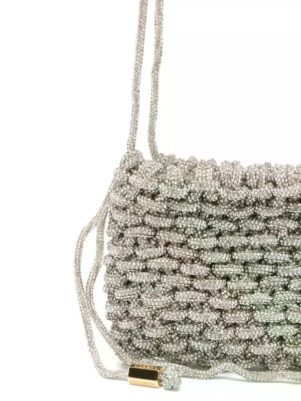 HIBOURAMA Mini Penelope Shoulder Bag - Silver