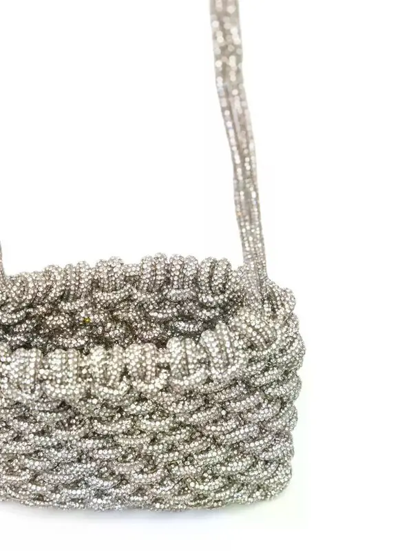 HIBOURAMA Mini Penelope Shoulder Bag - Silver
