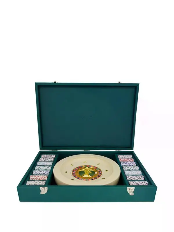 HECTOR SAXE Roulette Game Set - Green