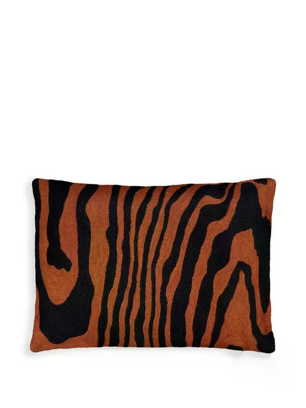 LINDELL & CO Woody Cushion - Brown