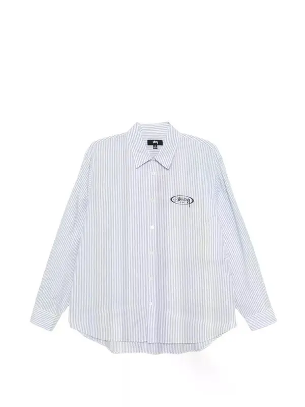 StÜssy Striped Shirt - White