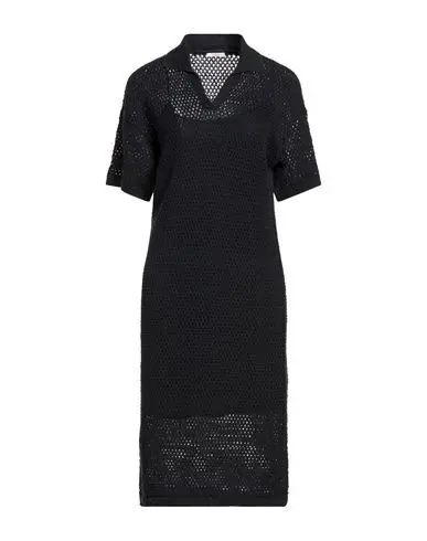 Peserico Knitted Midi Dress - Blue
