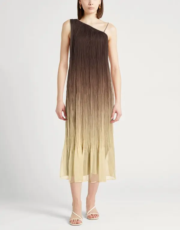 Peserico One-shoulder Maxi Dress